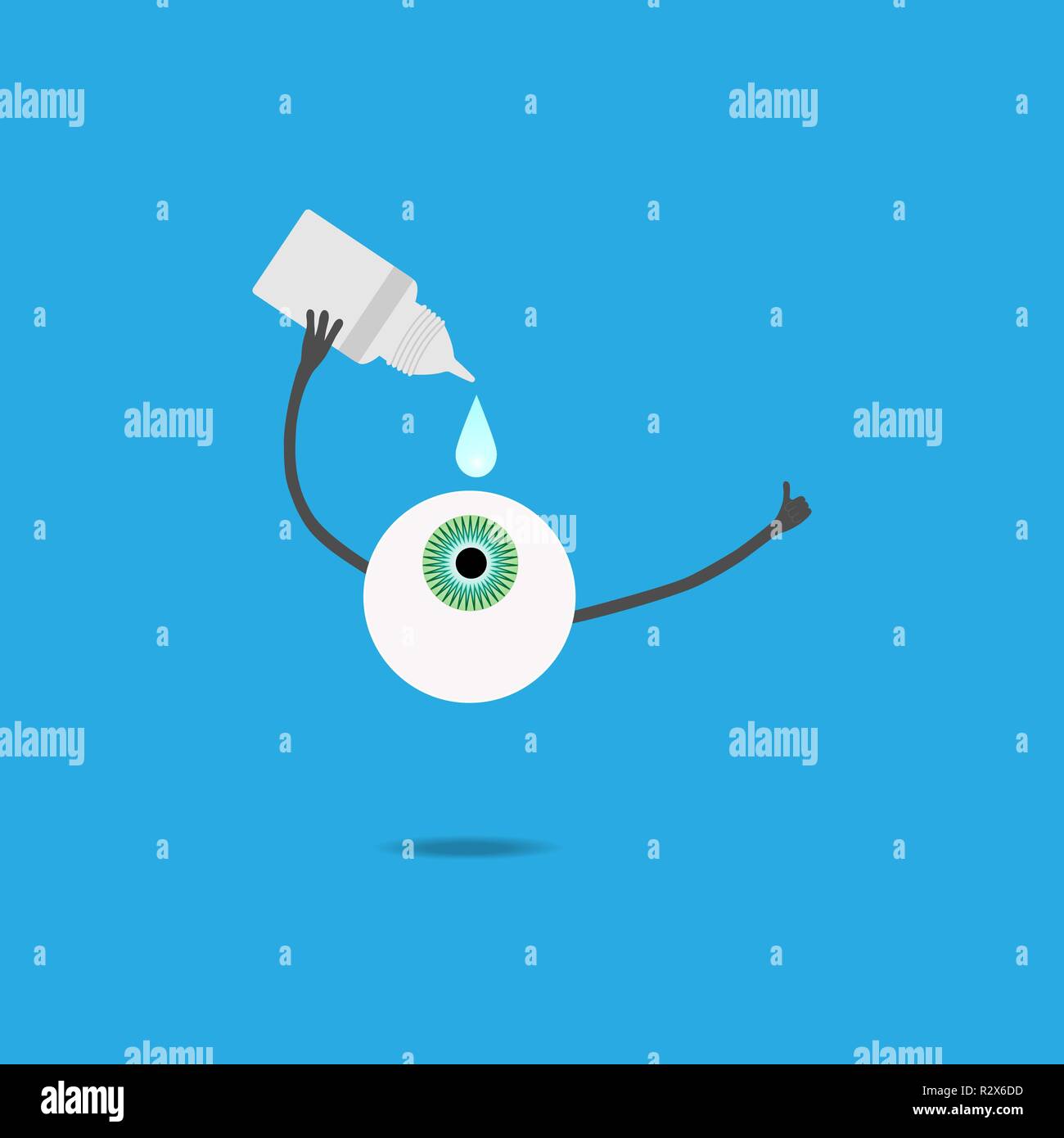 Health irritation Stock Vector Images - Alamy