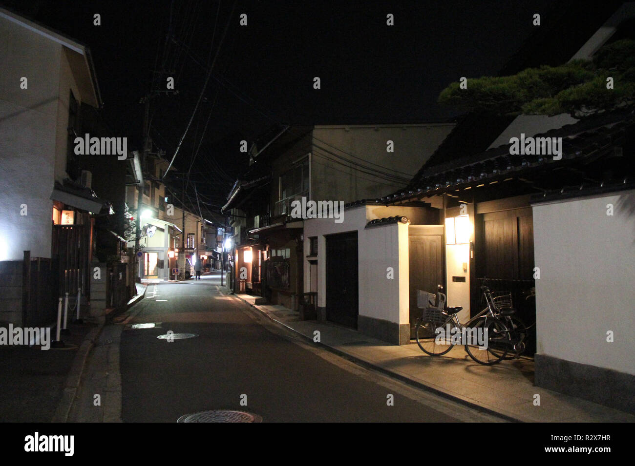A street (Machiya-Dori) in Miyajima (Japan Stock Photo - Alamy