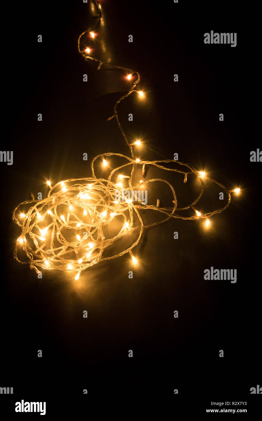 Diwali chain light, spiral shape, design to decorate street or home ...