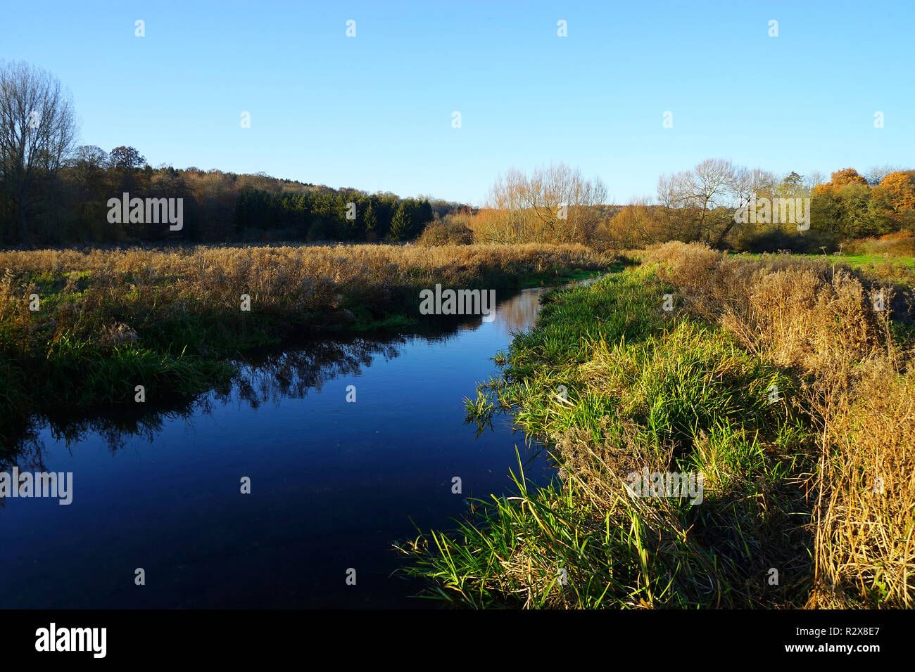 The River Chess near Sarratt Stock Photo - Alamy