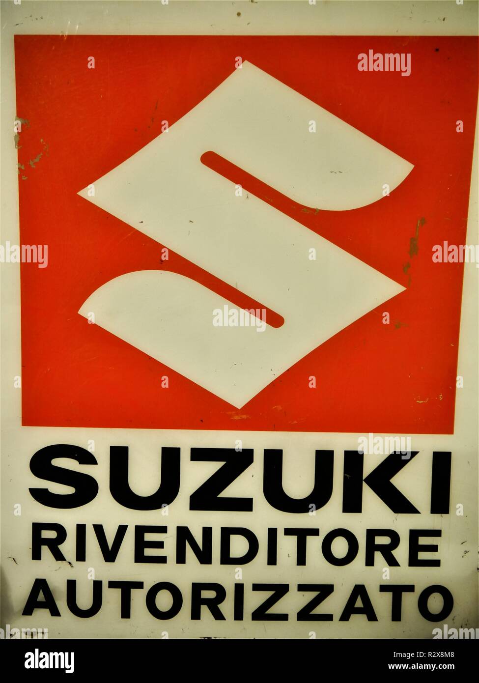 Color suzuki sign hi-res stock photography and images - Alamy