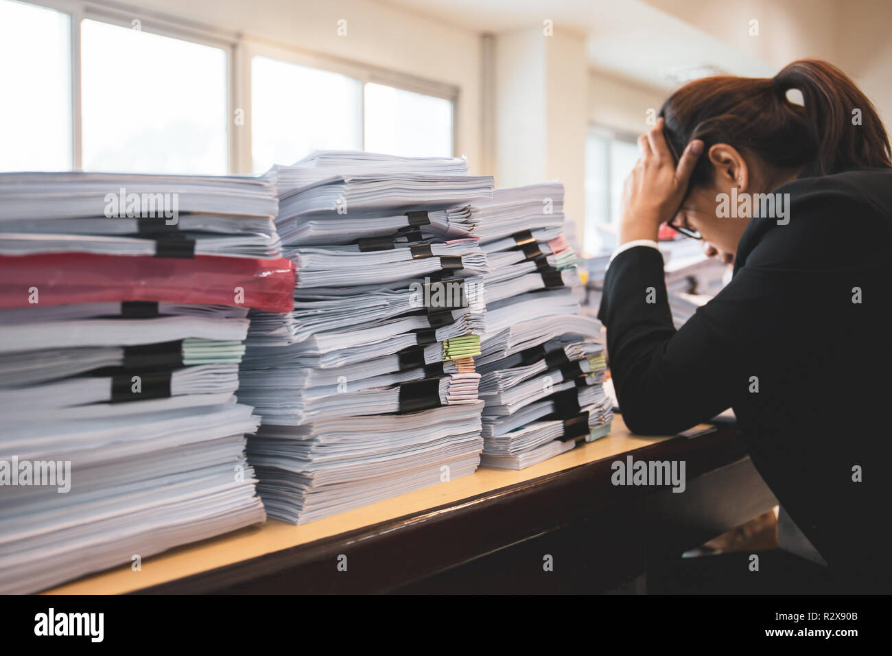 Paperwork Desk Messy High Resolution Stock Photography and Images - Alamy