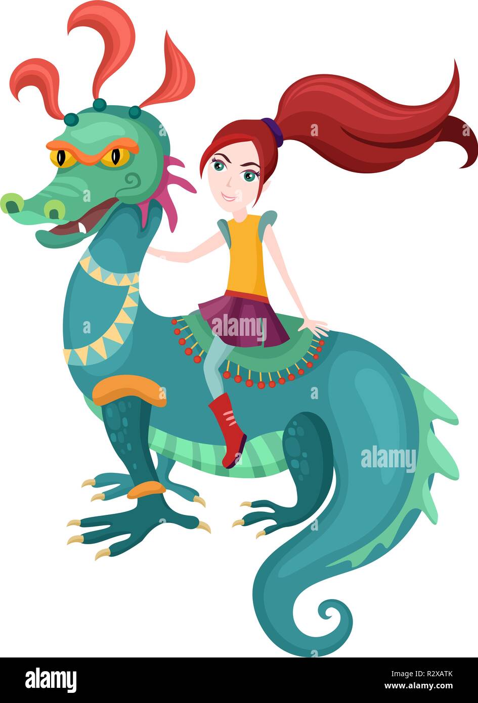 The girl the legend Cut Out Stock Images & Pictures - Alamy