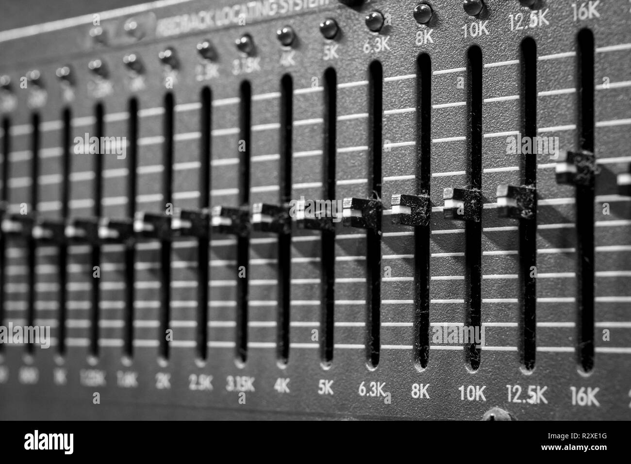 Graphic equalizer hi-res stock photography and images - Alamy