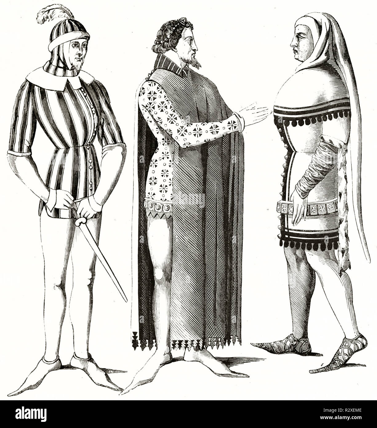 Medieval people hi-res stock photography and images - Alamy