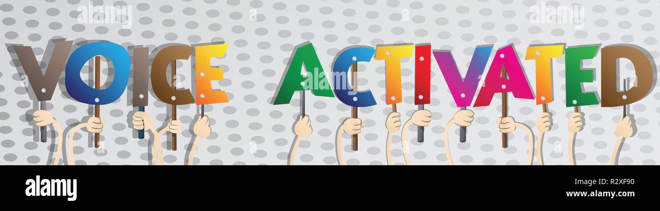 Voice letters Stock Vector Images - Alamy