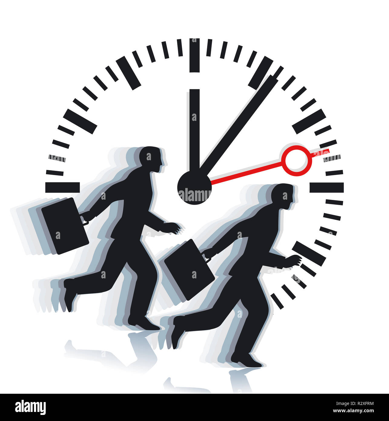 five past twelve Stock Photo - Alamy