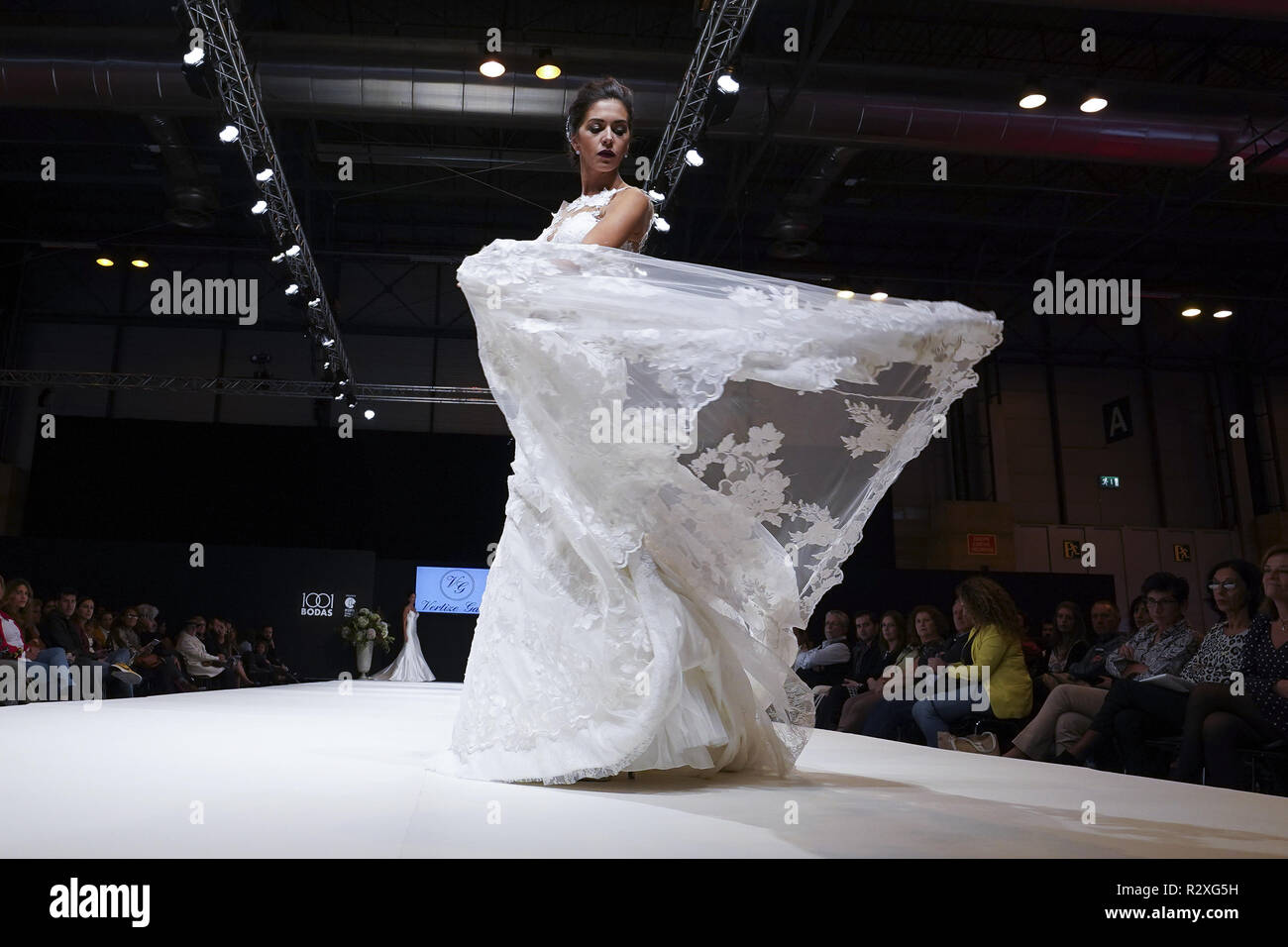 Madrid Bridal Week 2018 - Vertize Gala - Catwalk Featuring: model Where ...