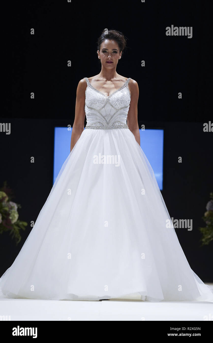Madrid Bridal Week 2018 - Vertize Gala - Catwalk Featuring: model Where: Madrid, Spain When: 20 ...