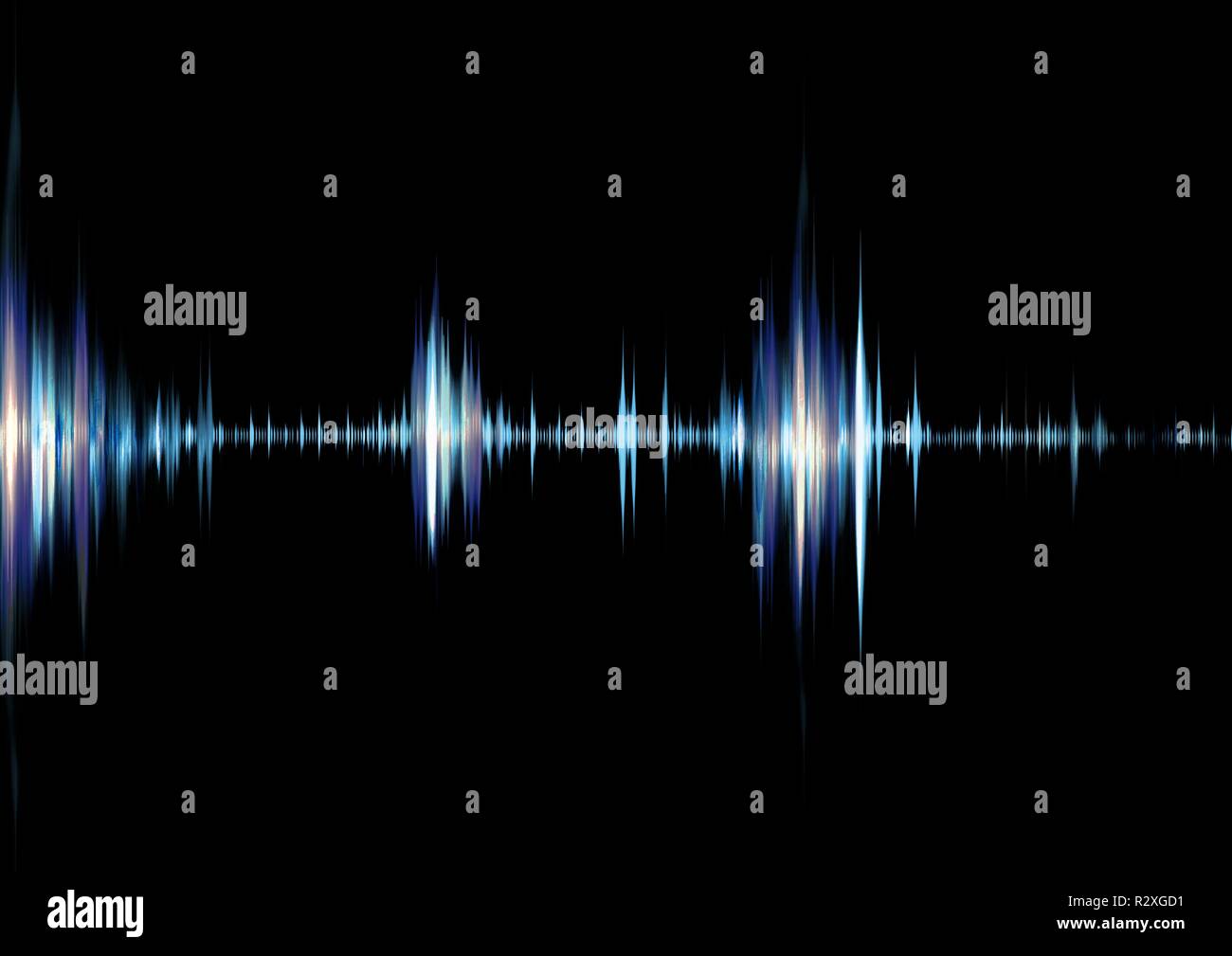 Blue wave recording studio hi-res stock photography and images - Alamy