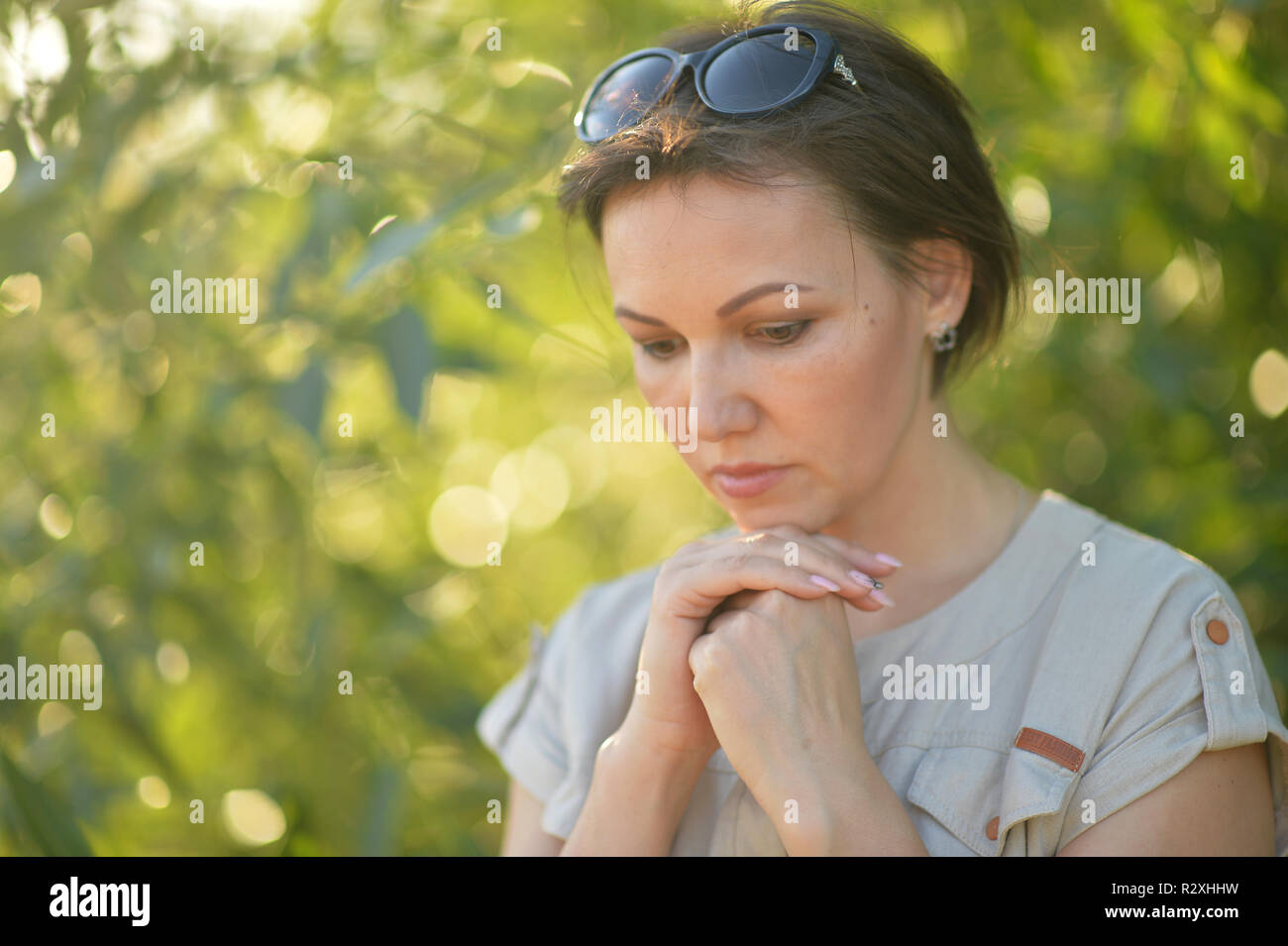 Pretty face fresh freshness attractive beautiful hi-res stock ...