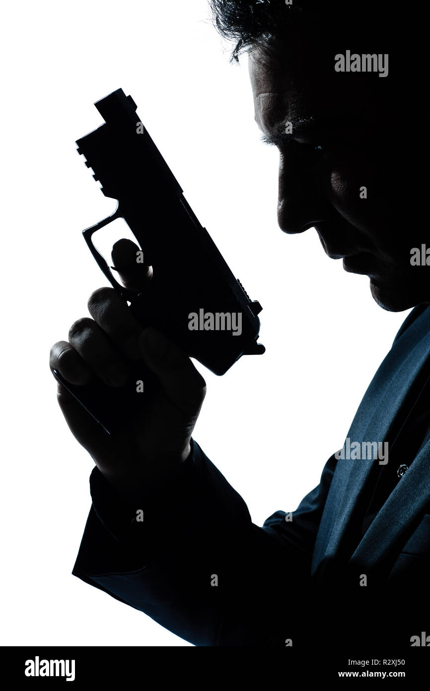 James bond shadow hi-res stock photography and images - Alamy