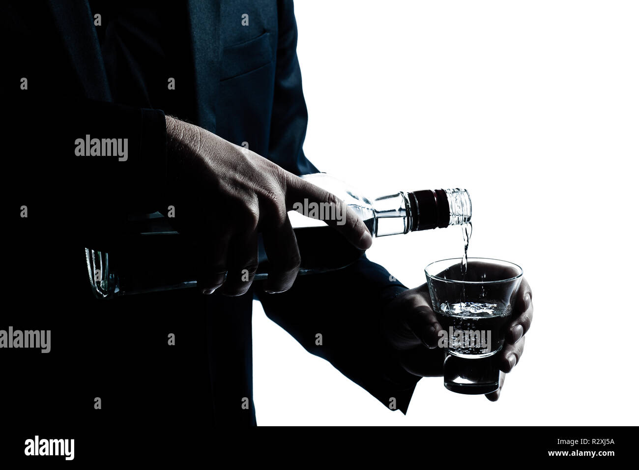 Human hand pouring drink out hi-res stock photography and images - Alamy
