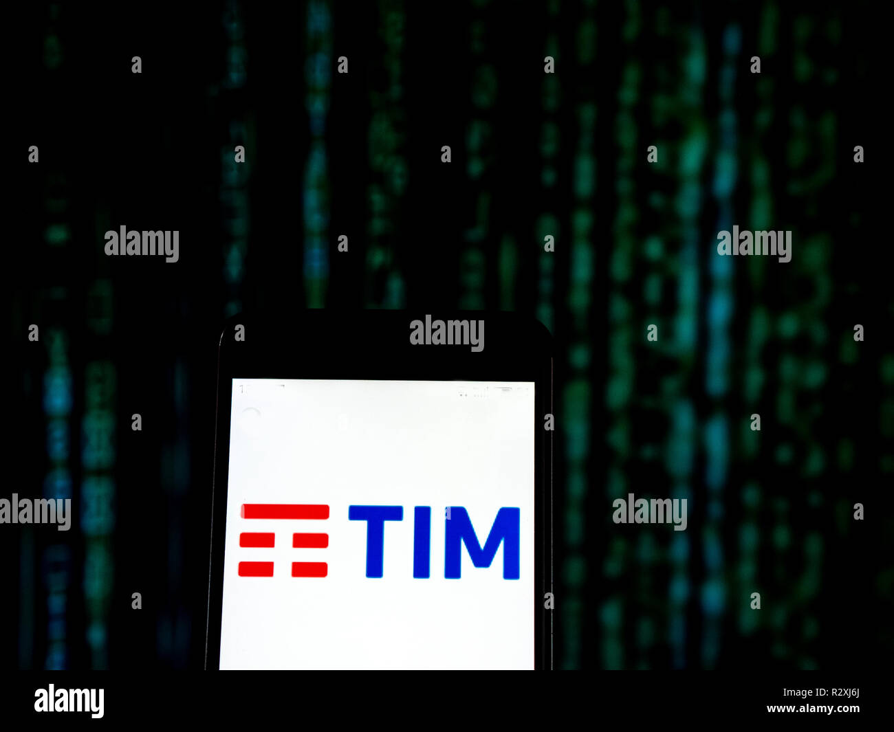 Logotipo Da Telecom Italia Telecom Italia, Logotipo De TIM Foto De