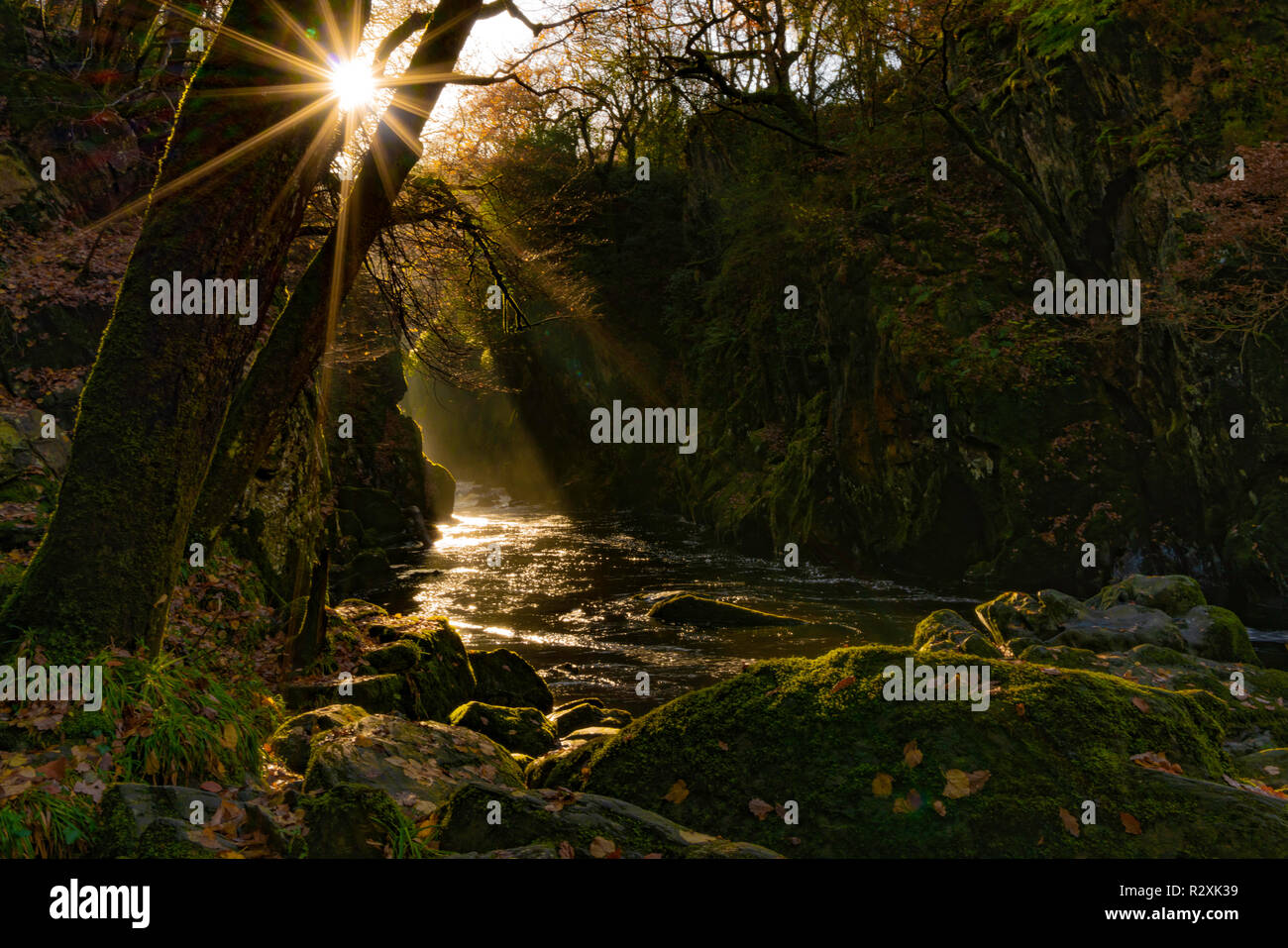 Penmachno, Snowdonia National Park, Wales, UK Stock Photo - Alamy
