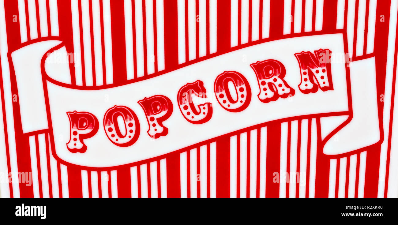 Kettle corn sign hi-res stock photography and images - Alamy