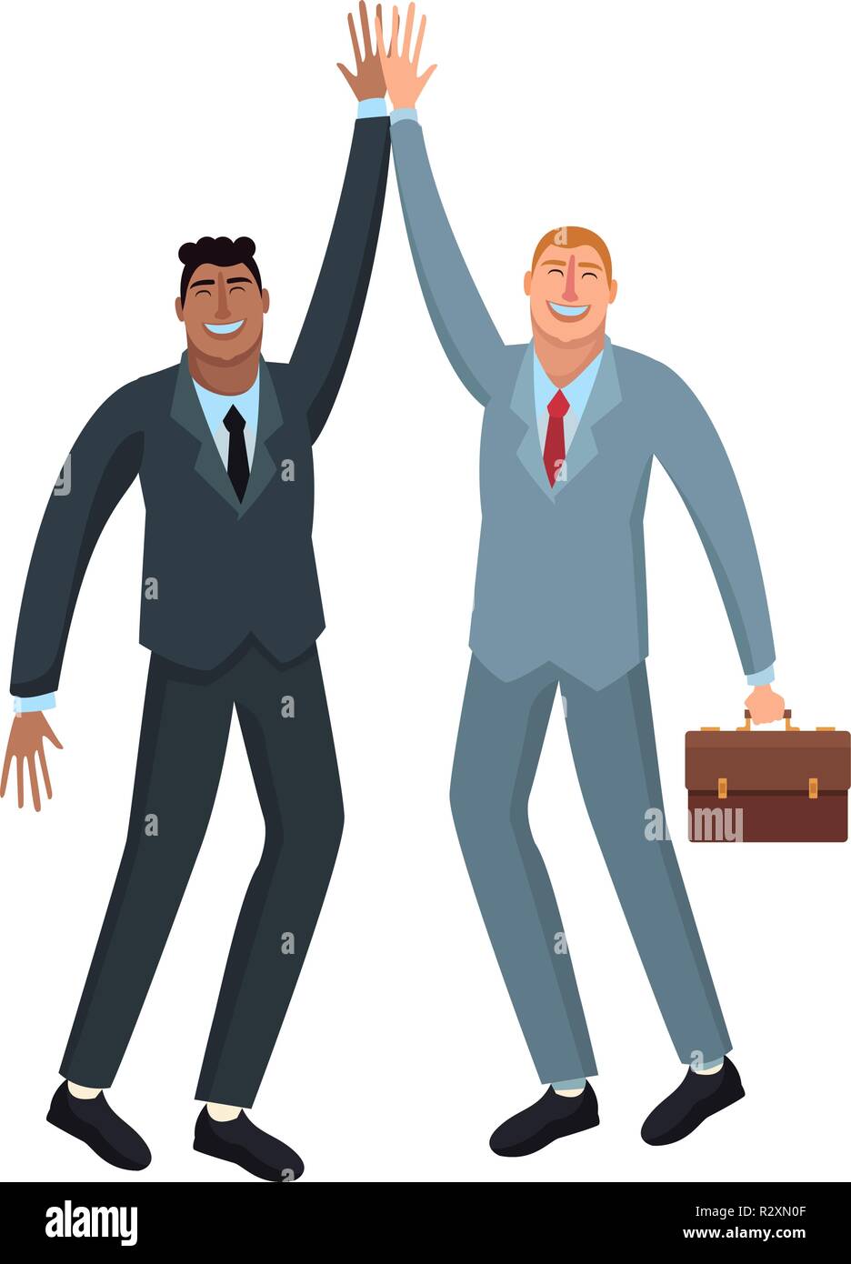 Happy business workers Stock Vector Image & Art - Alamy