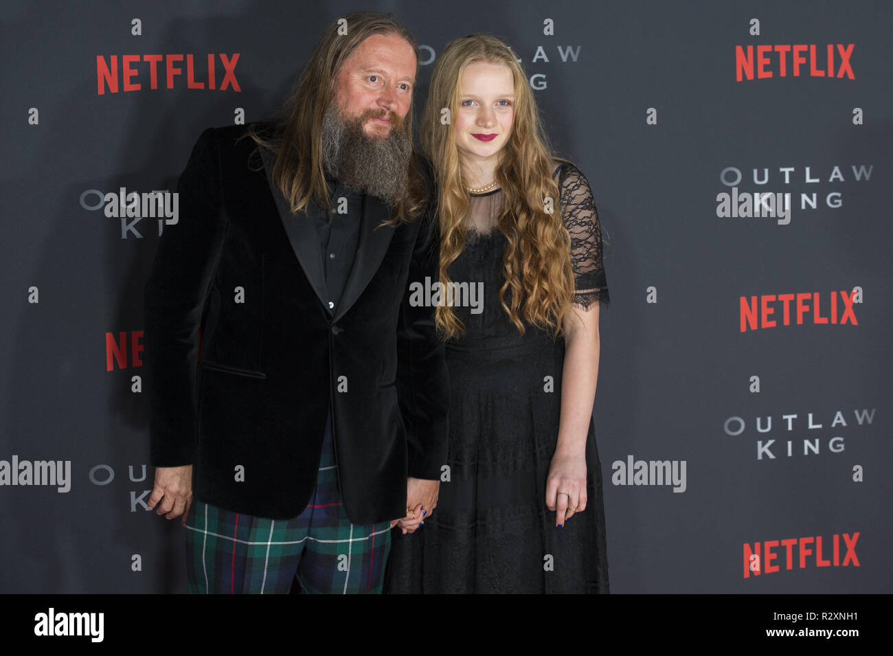 Celebrities attend the Scottish premiere of 'Outlaw King' at the Vue ...