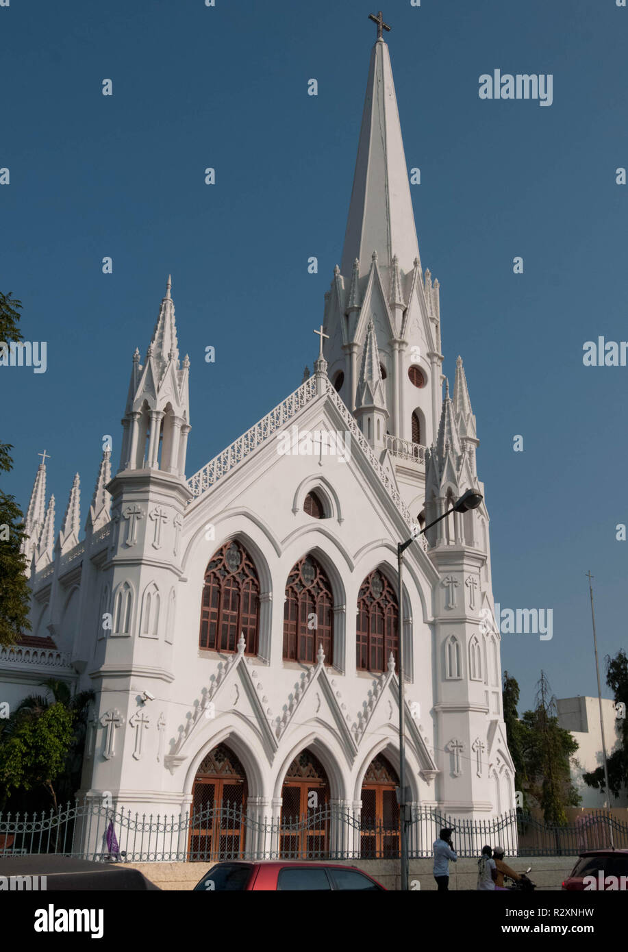 Santhome cathedral basilica hi-res stock photography and images - Alamy