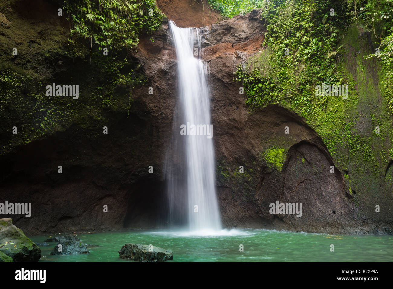 munduk waterfall indonesia asia in the Bali Stock Photo - Alamy