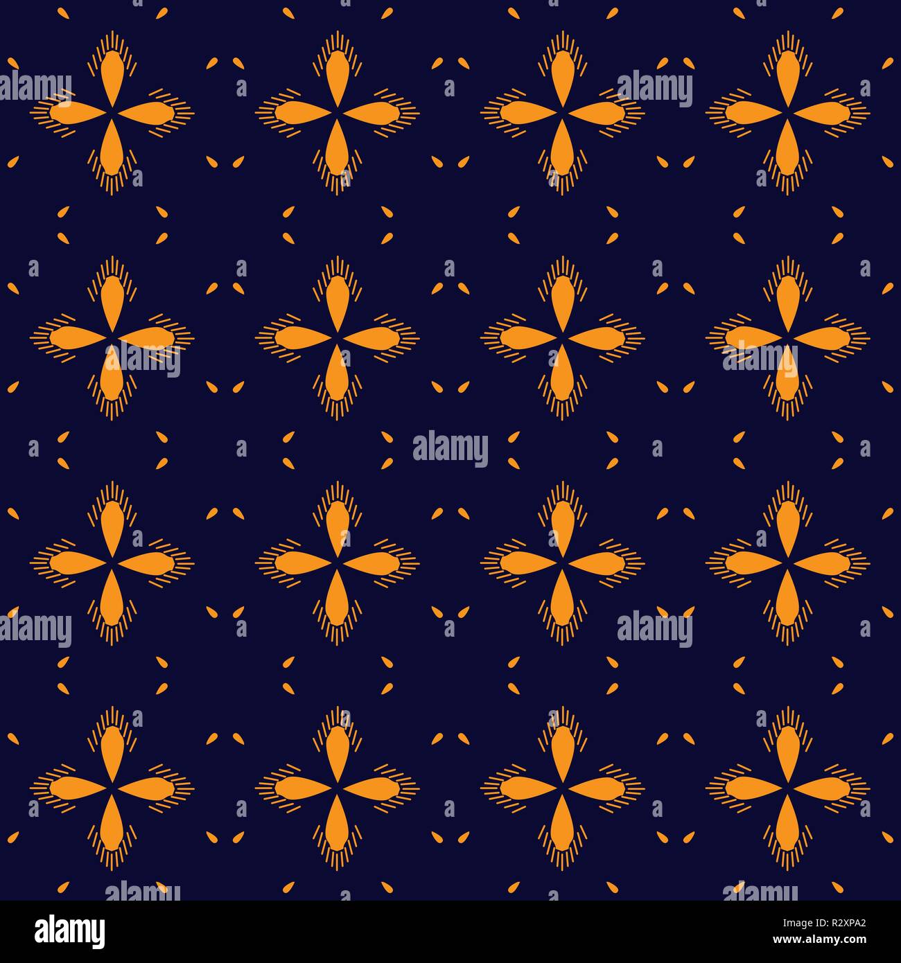 Pattern with royal symbols upside down. Seamless vector background ...