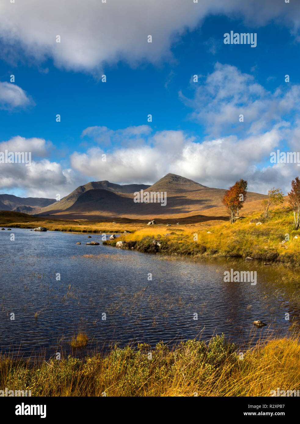 Lochan n h Achlaise. Scotland, UK Stock Photo - Alamy