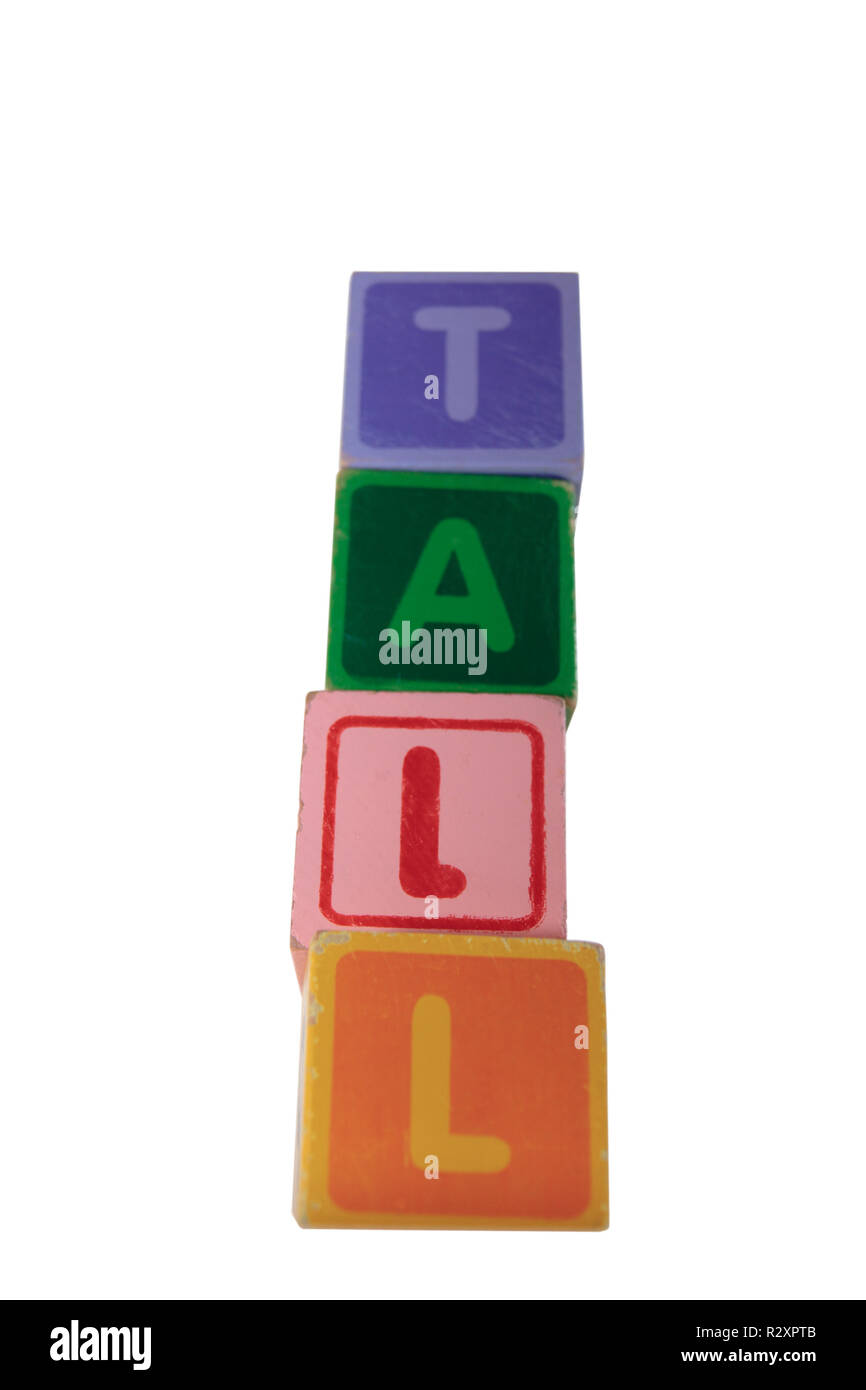 Giant block letters Cut Out Stock Images & Pictures - Alamy