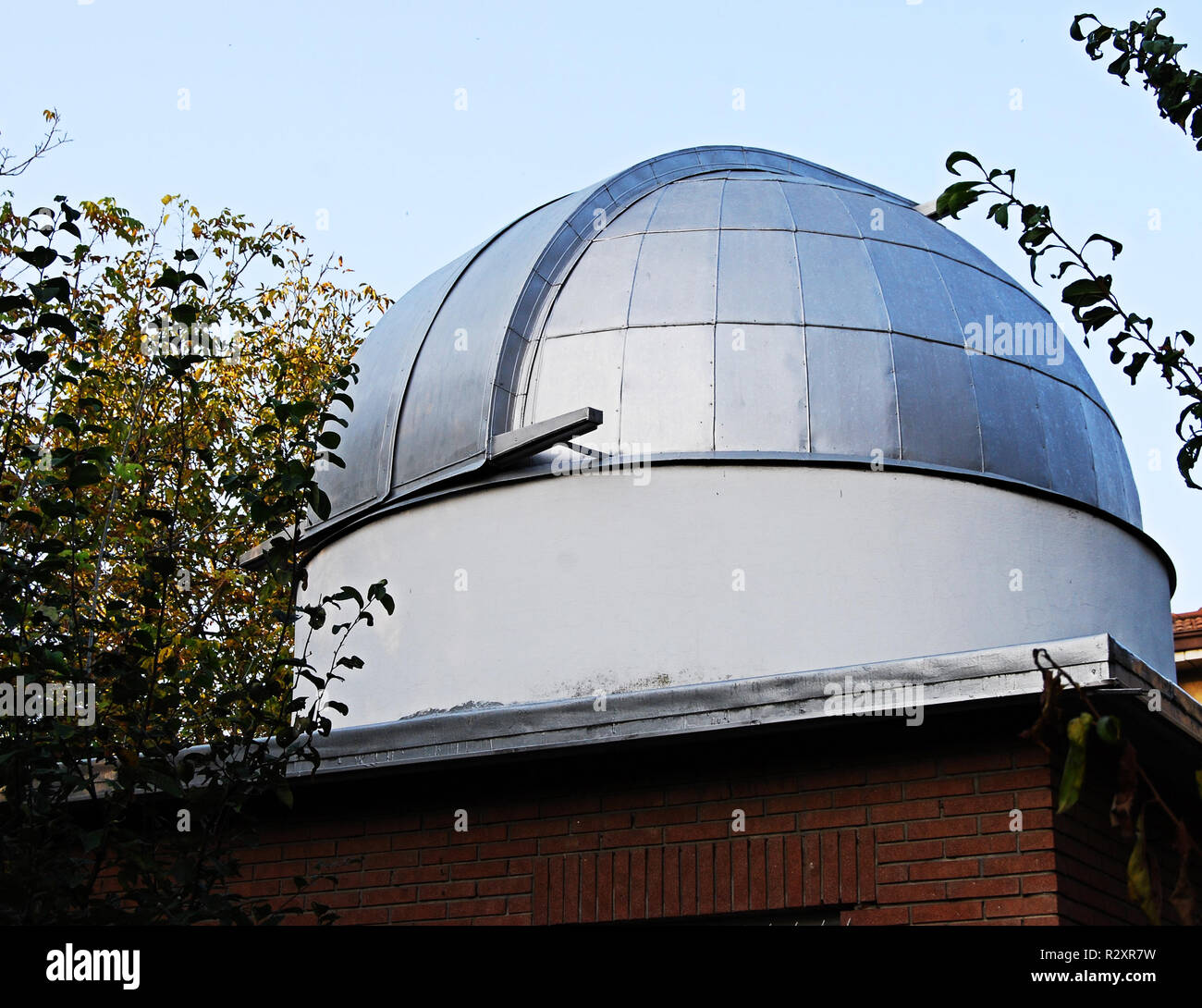 Big dome for a telescope Stock Photo - Alamy