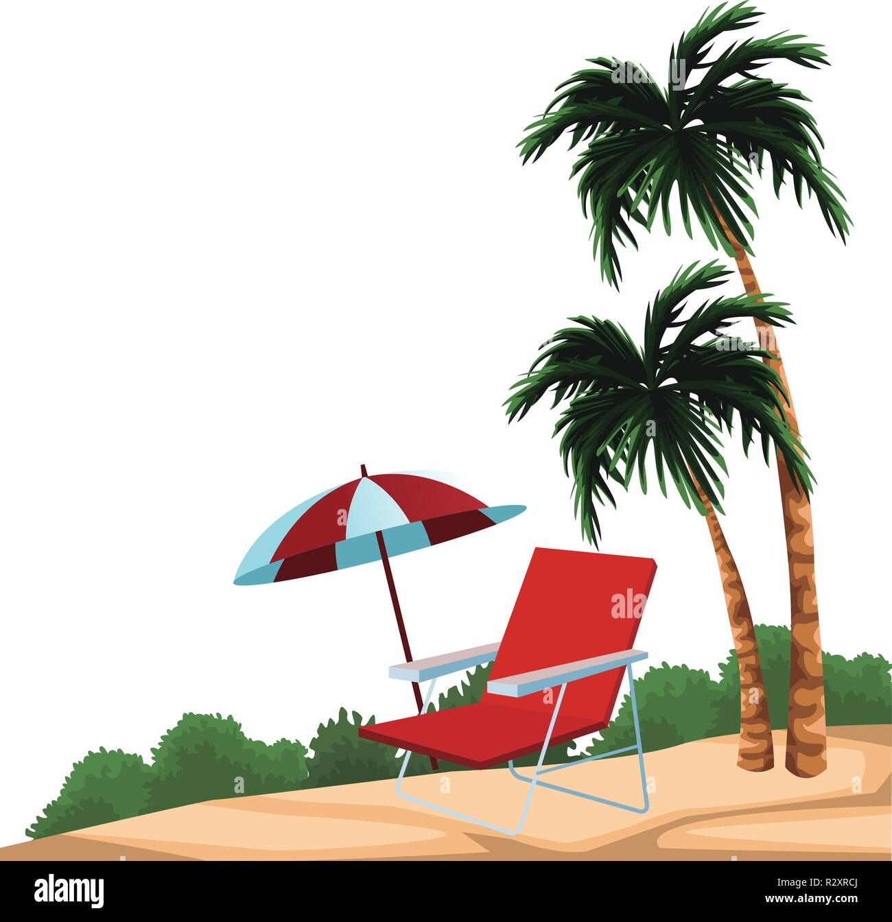 Umbrella scenery Stock Vector Images - Alamy