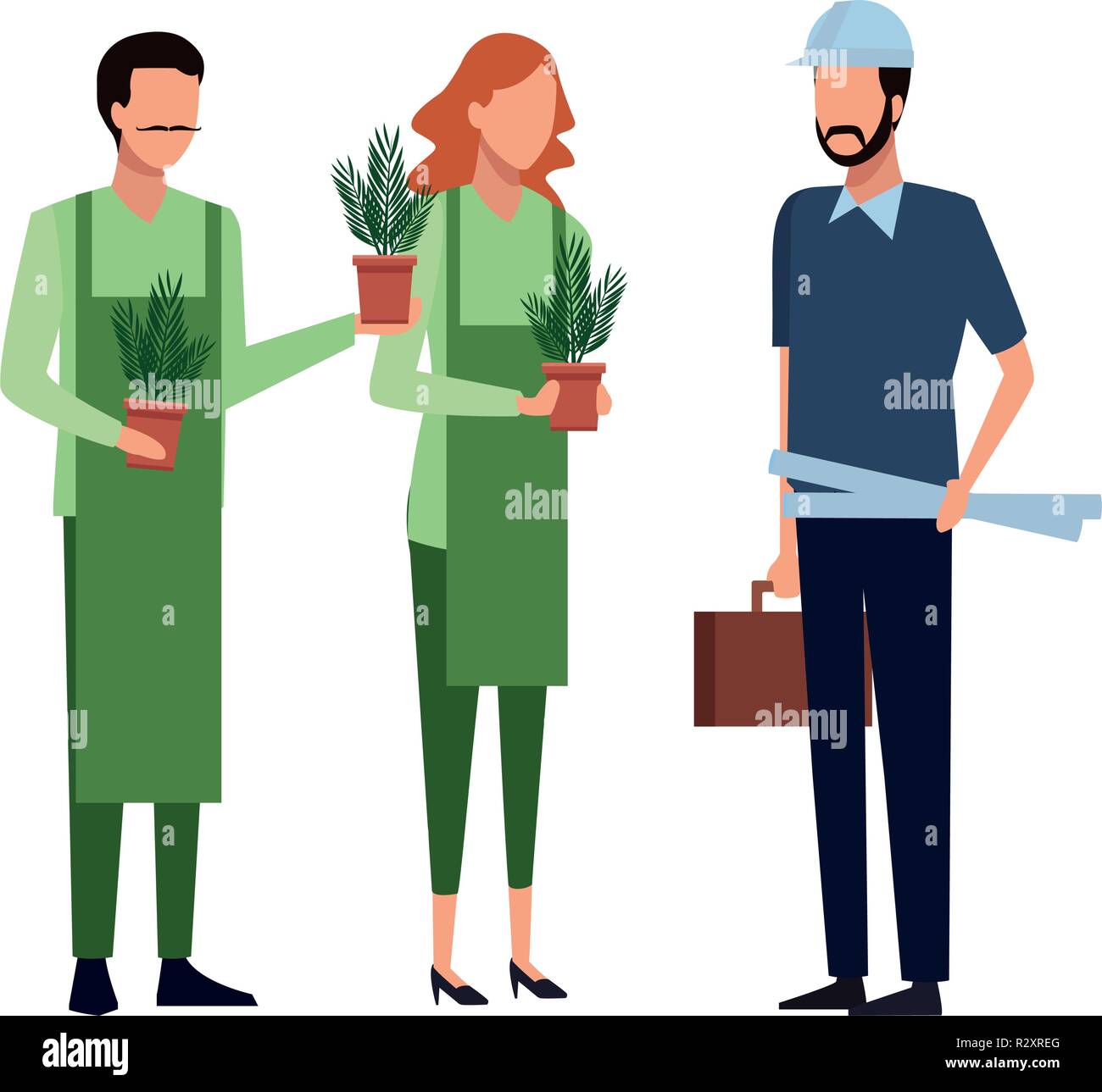 People job and occupation Stock Vector Image & Art - Alamy