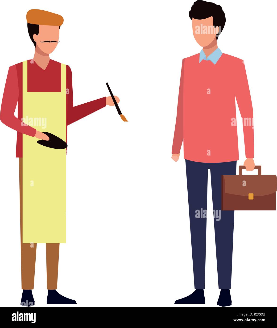 People job and occupation Stock Vector Image & Art - Alamy