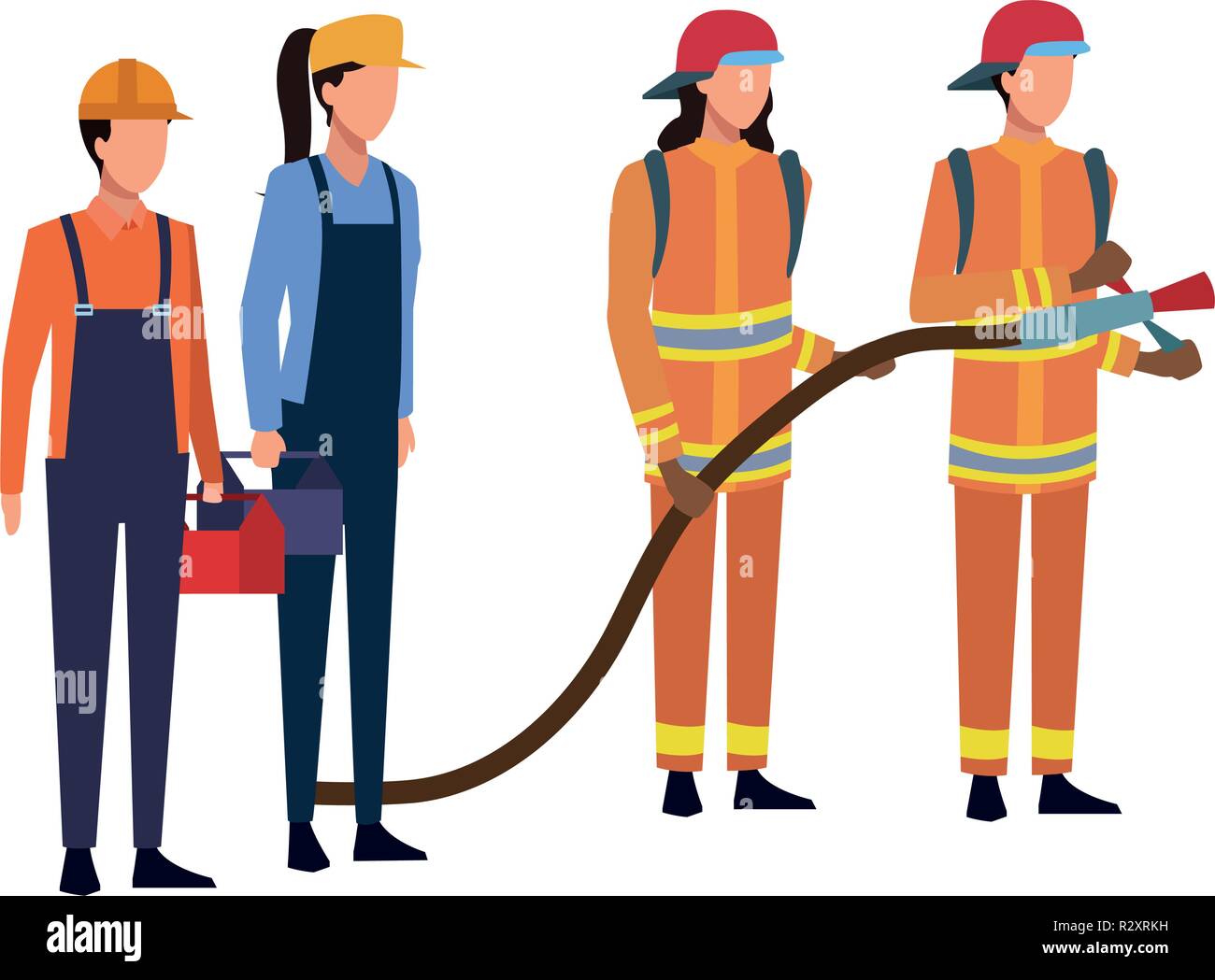 People job and occupation Stock Vector Image & Art - Alamy