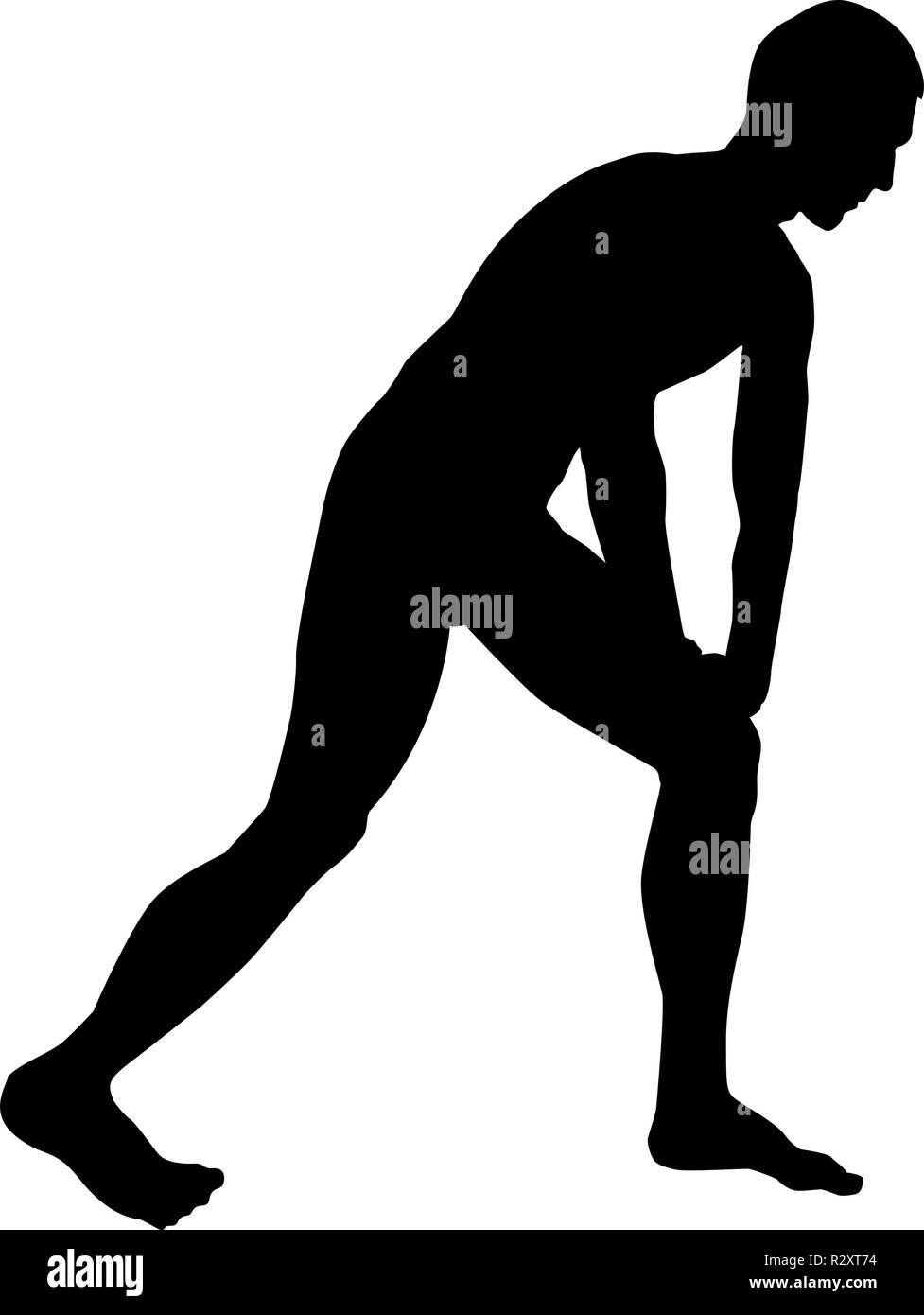 Run warm up Cut Out Stock Images & Pictures - Alamy