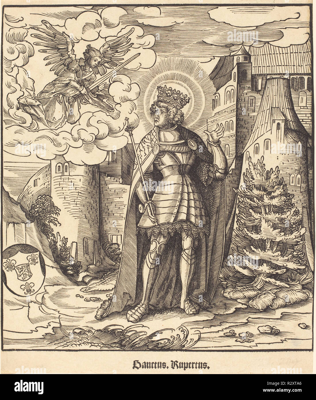 Saint Rupertus. Dated: 1516/1518. Medium: woodcut. Museum: National ...