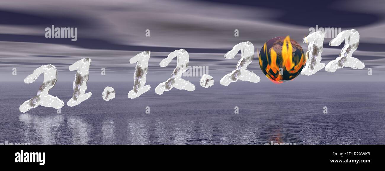 Maya aztec calendar prophecy hi-res stock photography and images - Alamy