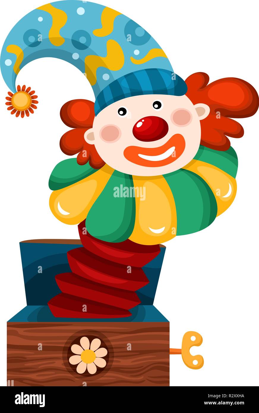 Jack box toy isolated hi-res stock photography and images - Alamy
