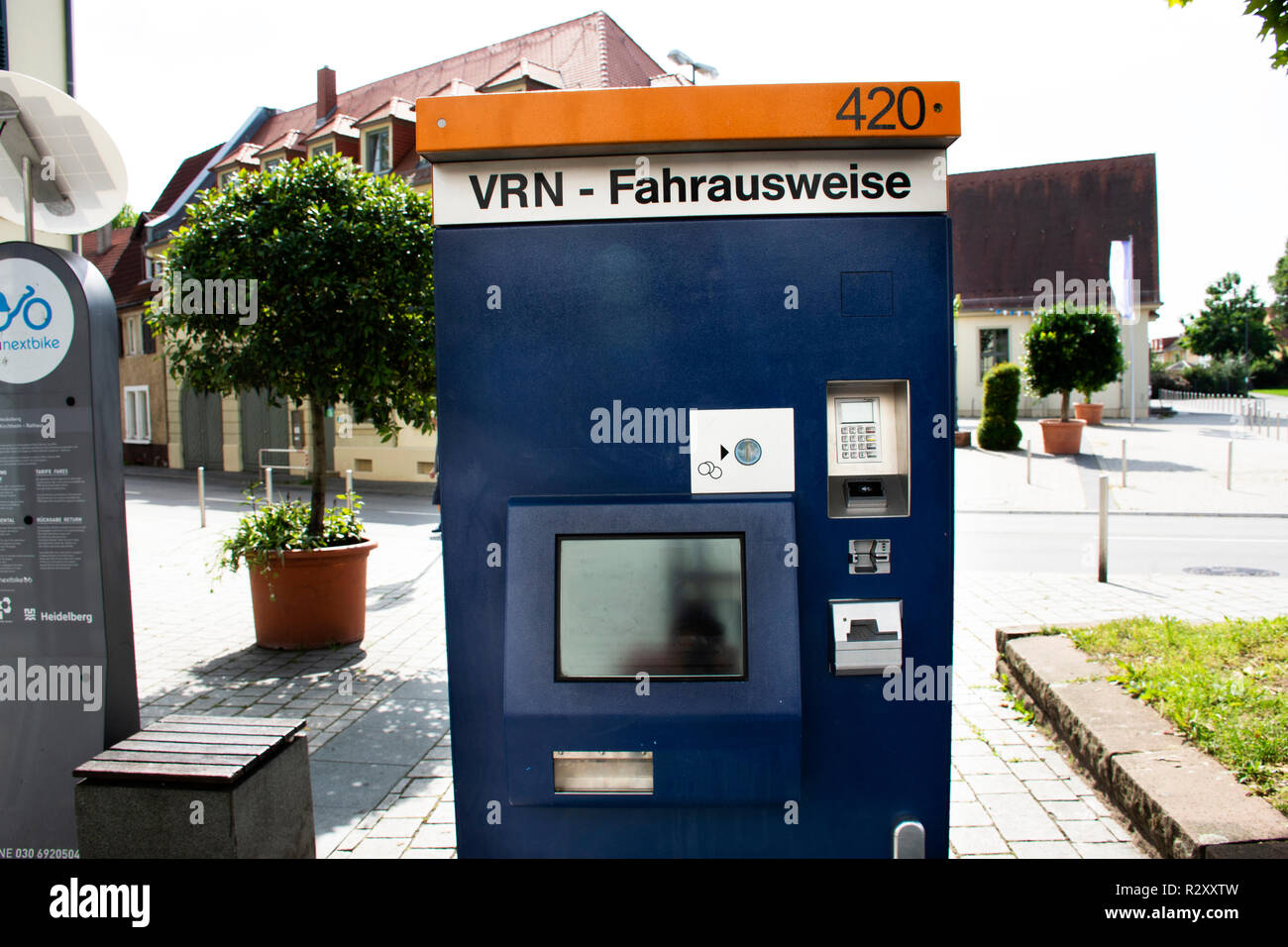 Tram ticket vending machine hi-res stock photography and images - Alamy
