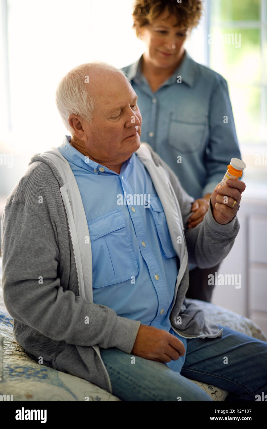 Elderly and prescriptions, vertical hi-res stock photography and images ...