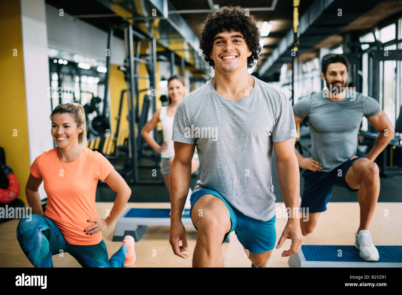 Team workout hi-res stock photography and images - Alamy