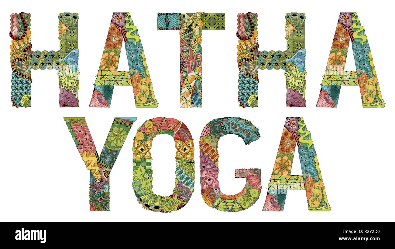 Hatha vector vectors Stock Vector Images - Alamy