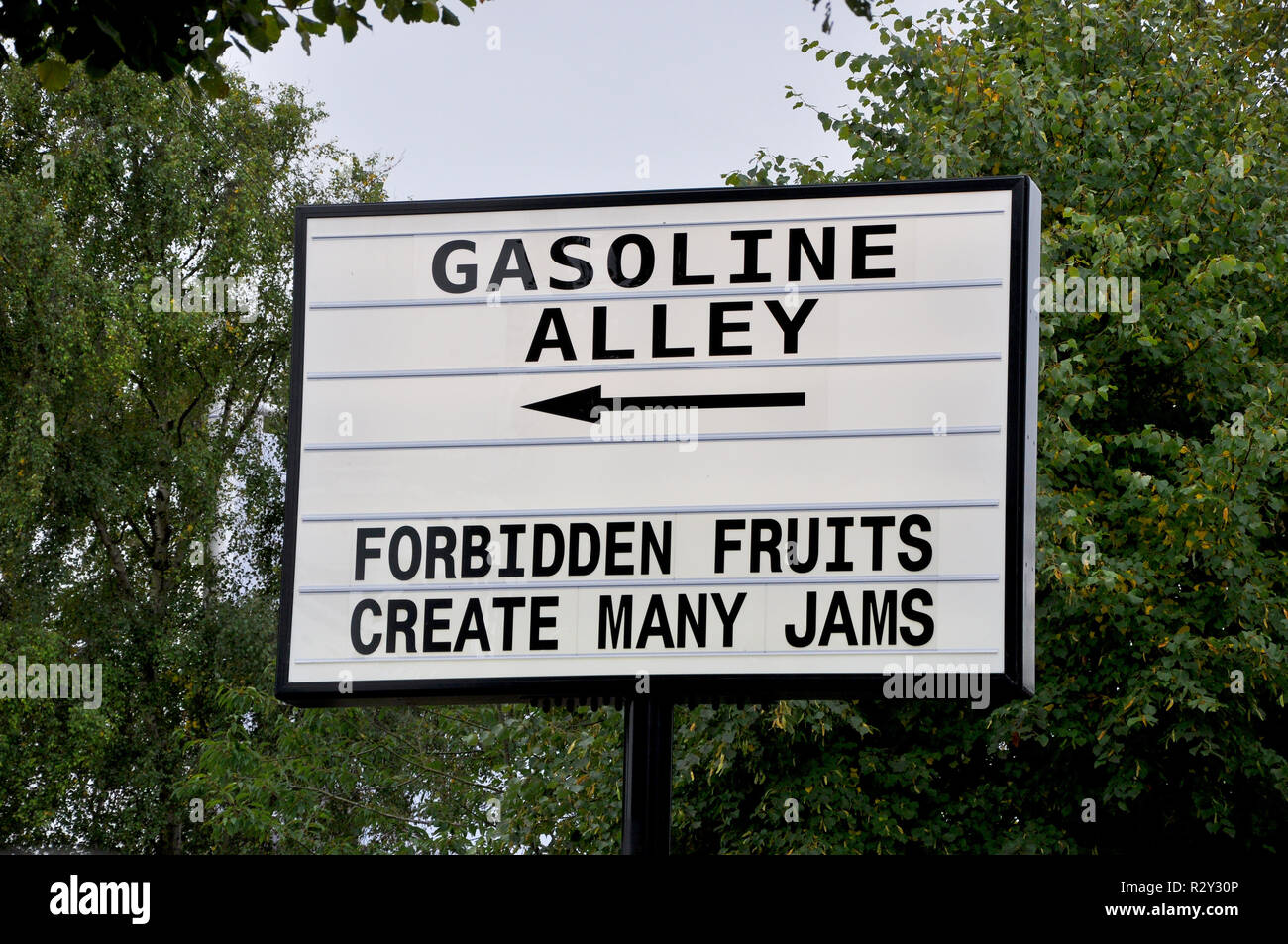 Gasoline alley hi-res stock photography and images - Alamy