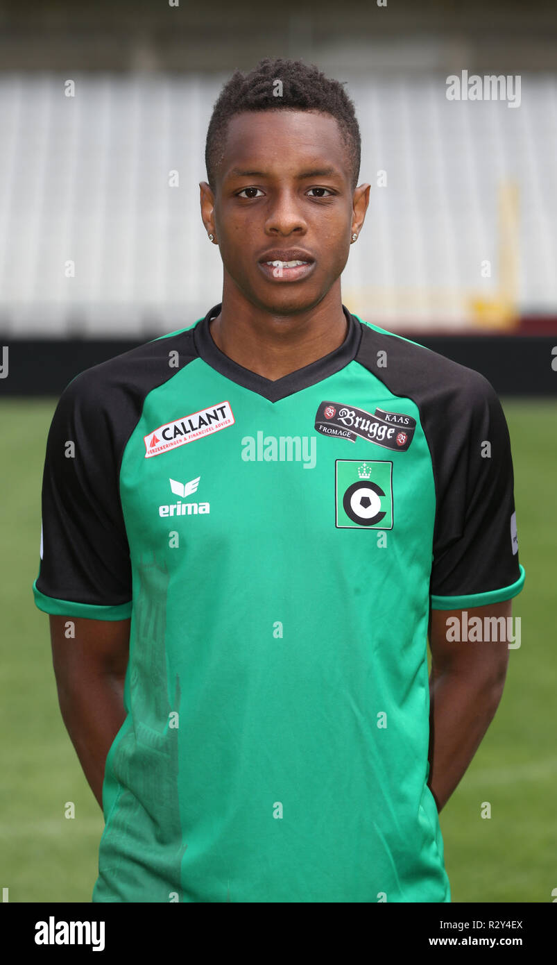 BRUGES, BELGIUM - JULY 18 : Yoann Etienne pictured during the 2018 ...