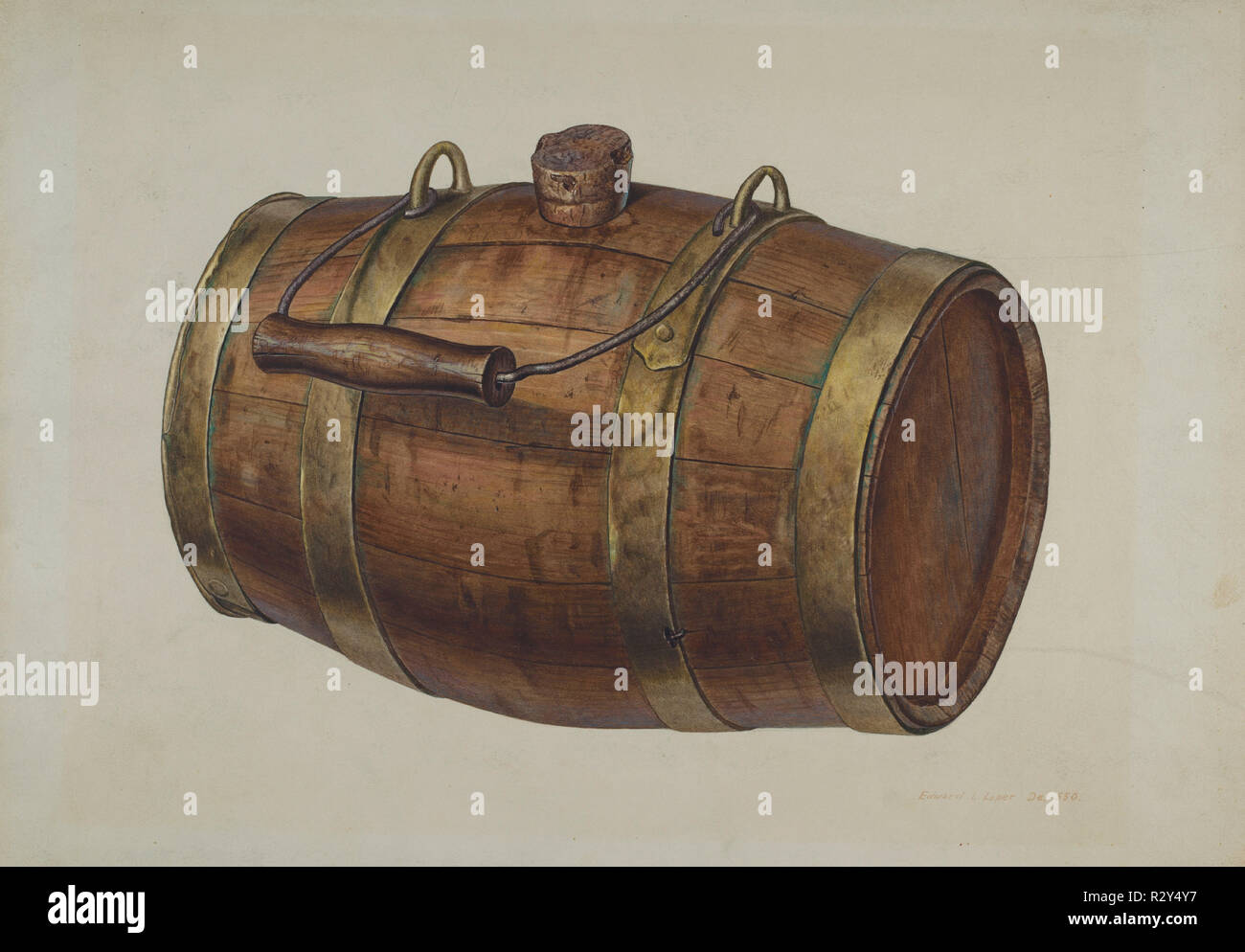 Field Keg. Dated: c. 1939. Dimensions: overall: 25 x 36 cm (9 13/16 x ...