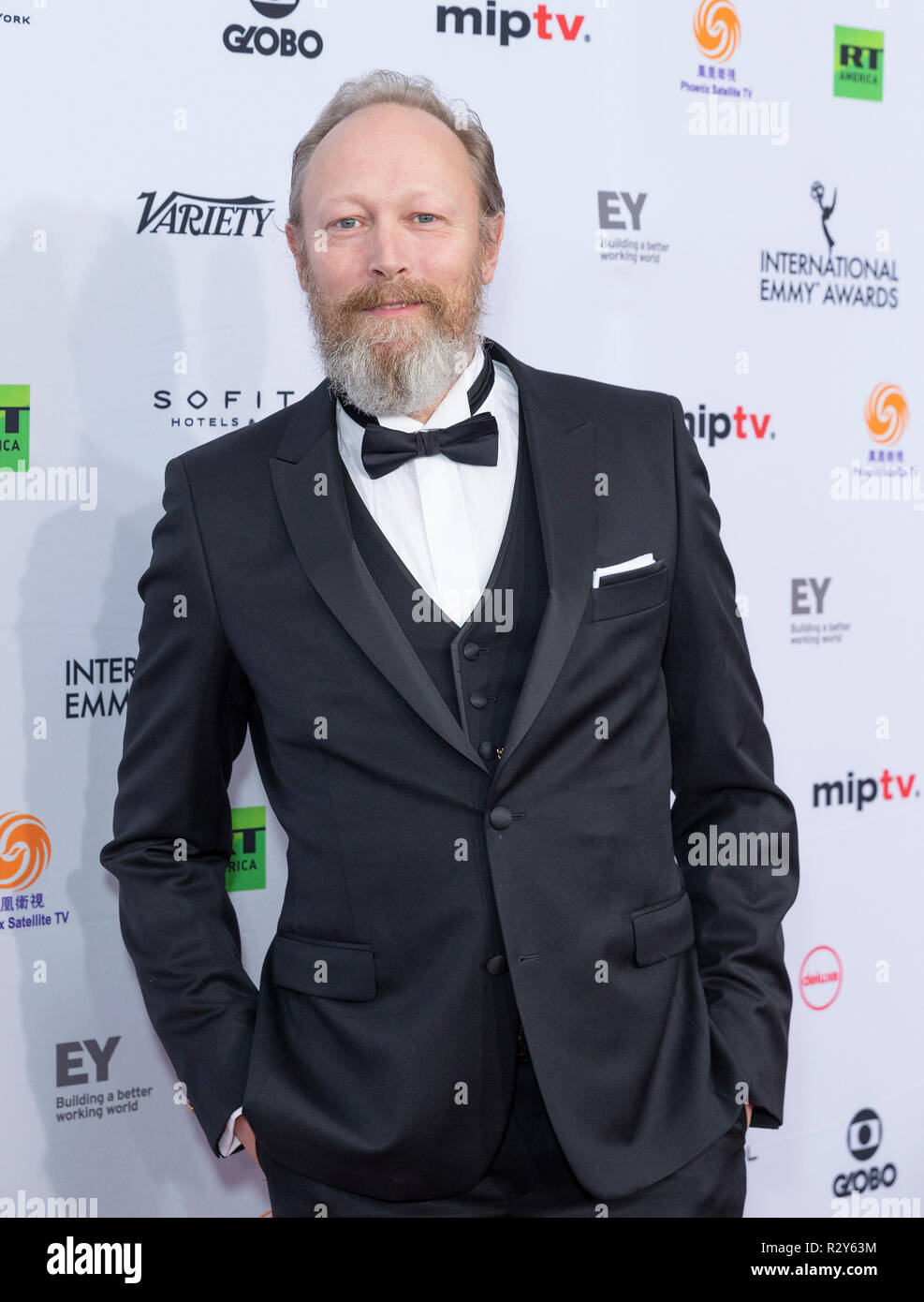 New York, United States. 19th Nov, 2018. Lars Mikkelsen attends the ...