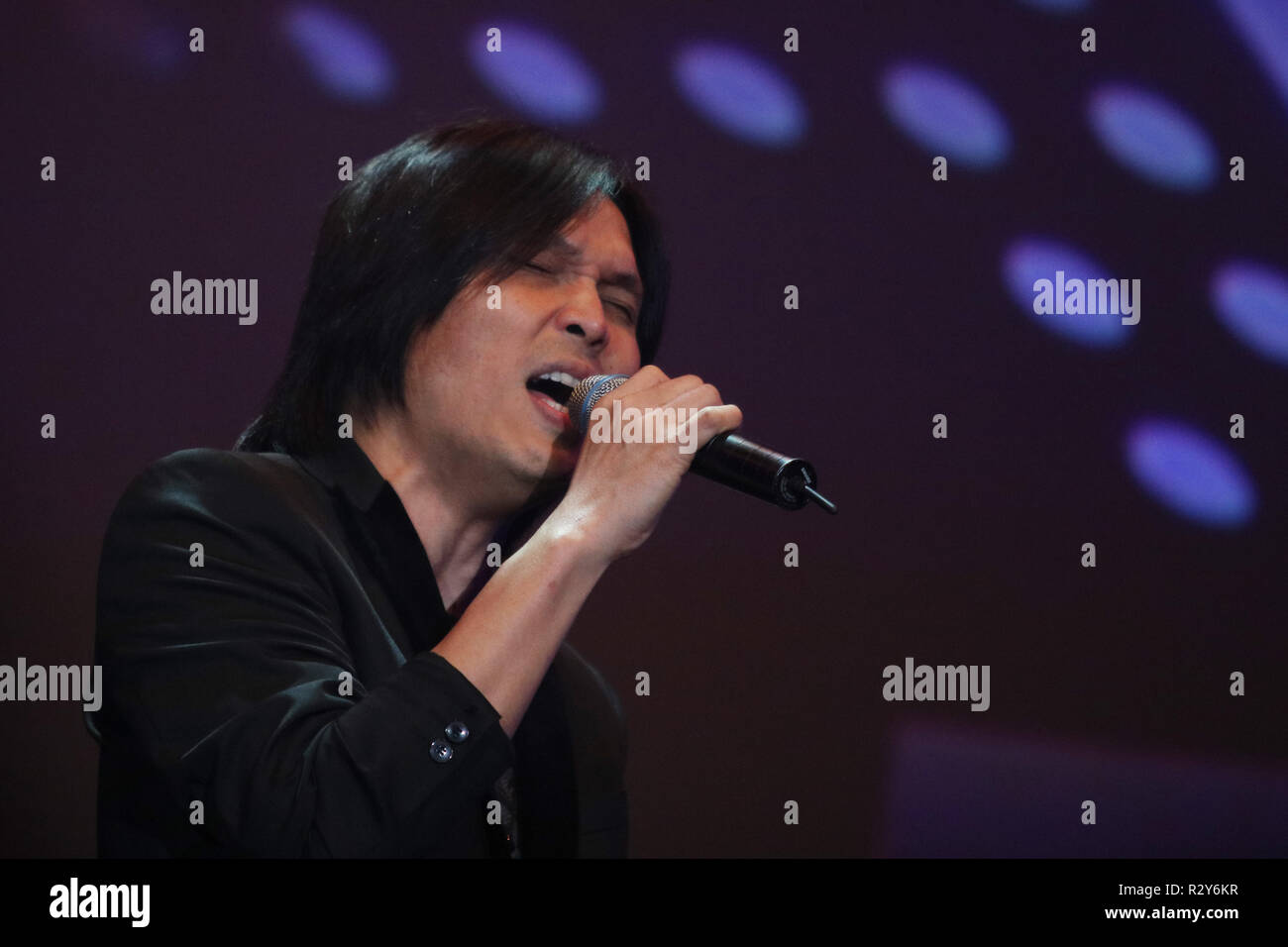 Jakarta, Indonesia. 17th Oct, 2017. Elfonda Mekel, better known as Once ...