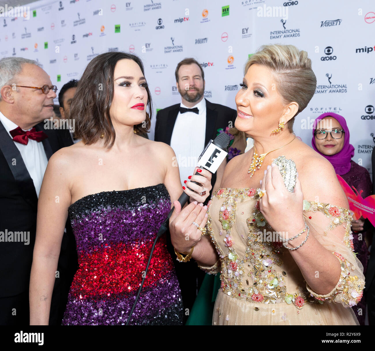 New York, United States. 19th Nov, 2018. Carla Medina and First Lady of ...