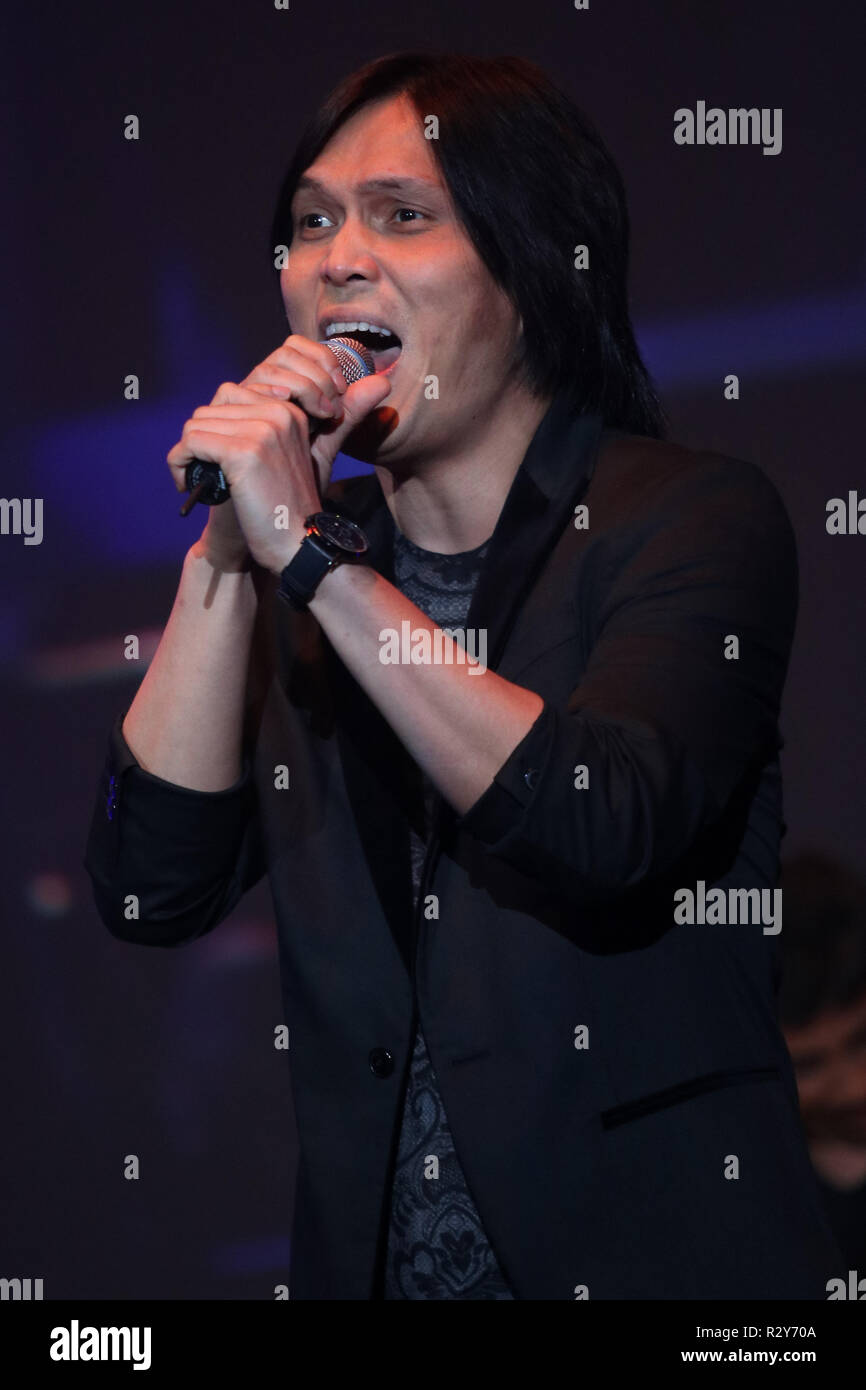 Jakarta, Indonesia. 17th Oct, 2017. Elfonda Mekel, better known as Once ...