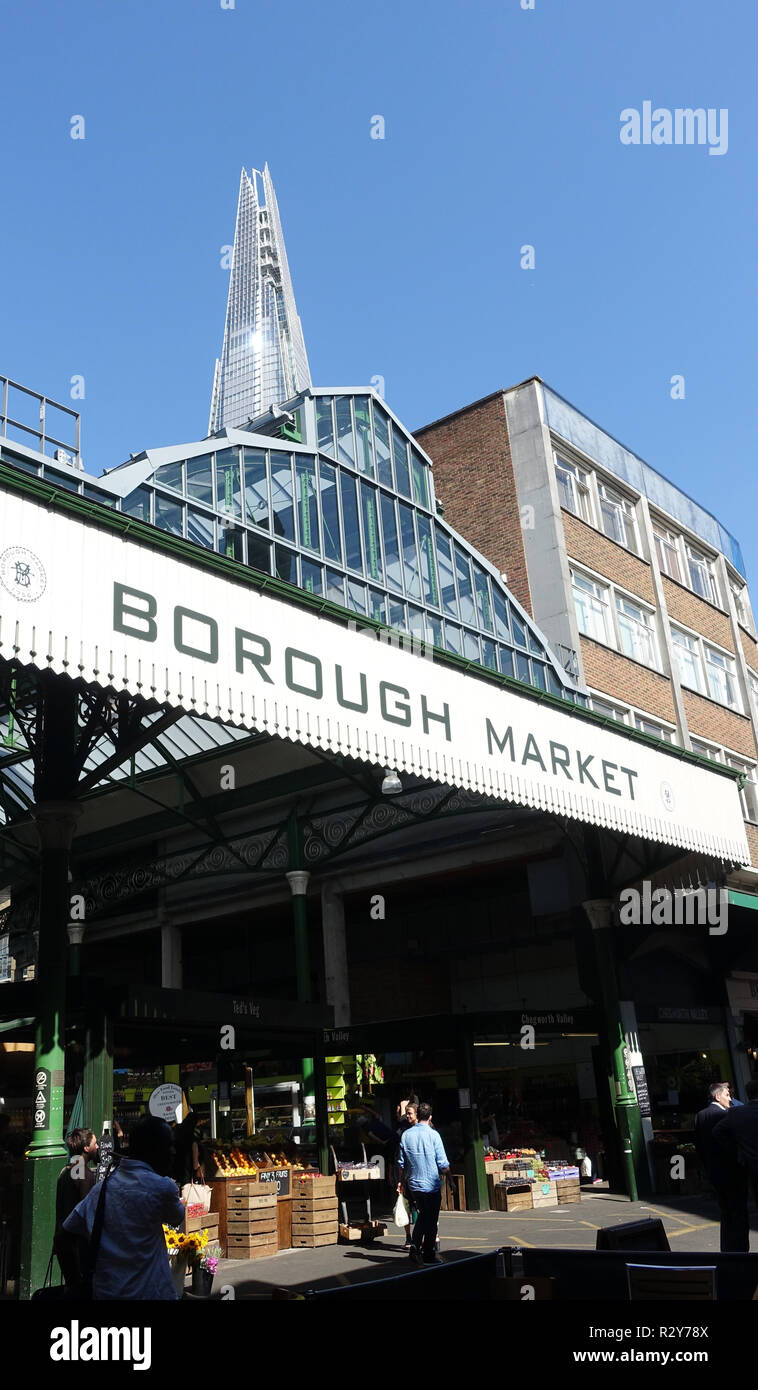 Borough Market London England UK Stock Photo - Alamy