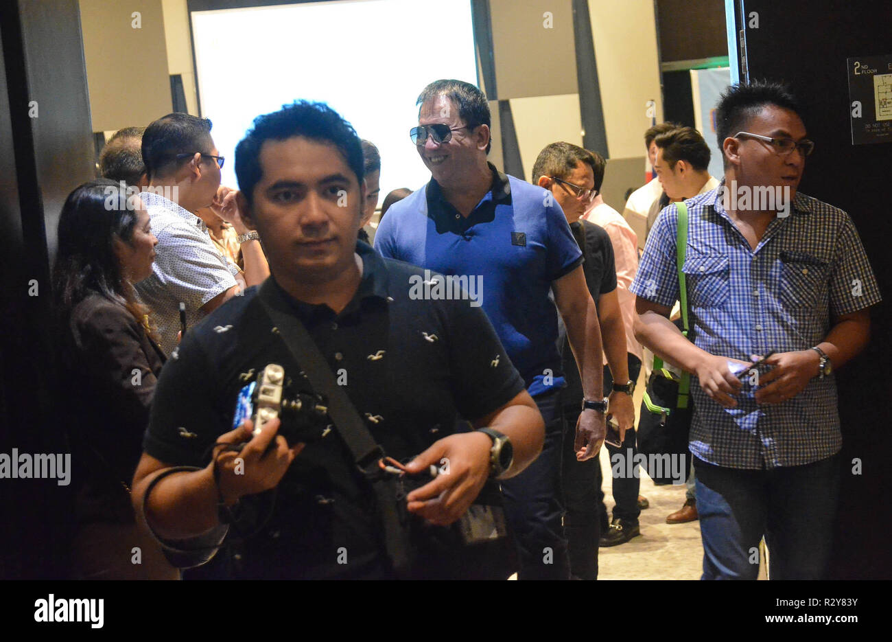 Quezon City, Philippines. 20th Nov, 2018. Filipino celebrity actor ...