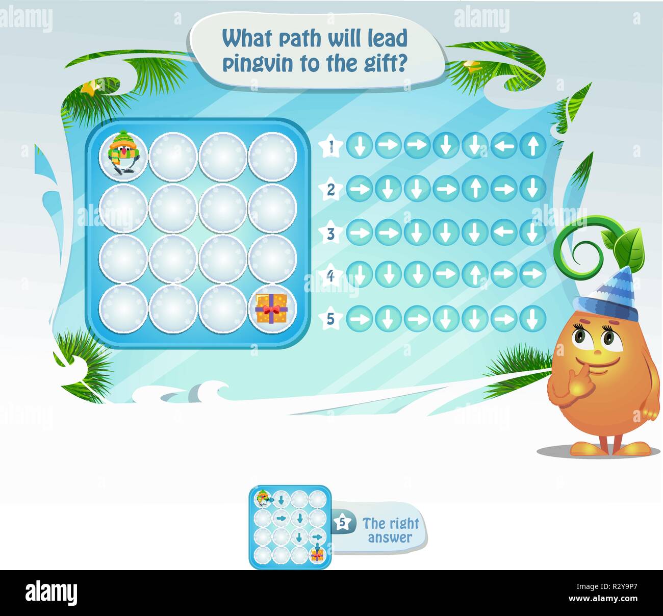 Visual educational game, for kids and adults, development of logic, iq ...